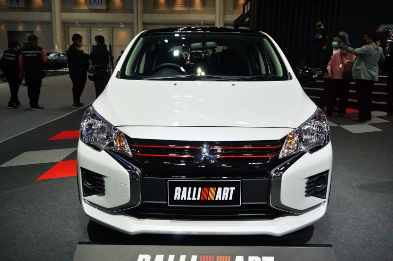 Mitsubishi Mirage Ralliart 2022 เสริมจิตวิญญาณมอเตอร์สปอร์ตมากขึ้น