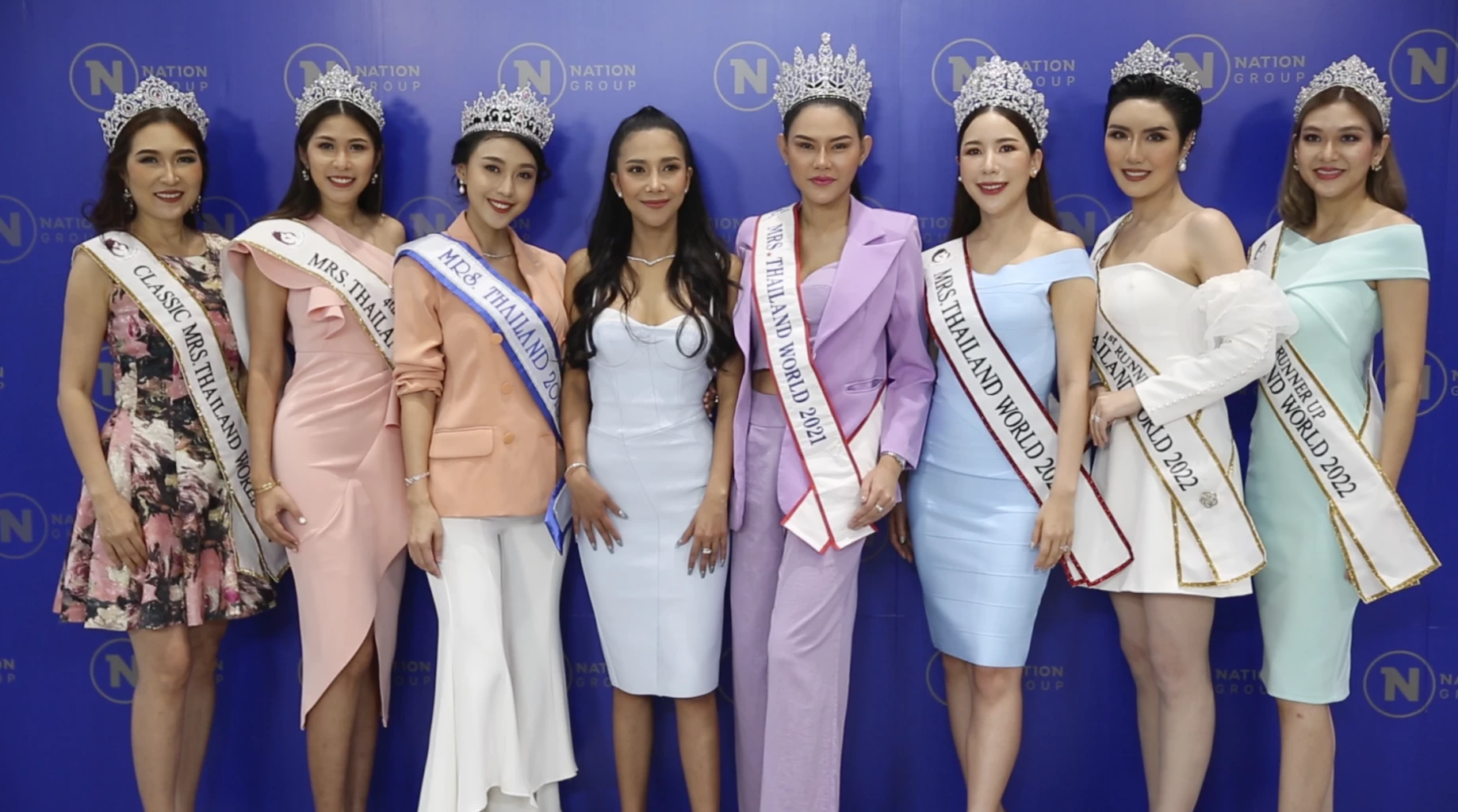 ดร.พิมพ์ขวัญ นำทีม Mrs. Thailand World 2022 เยือนเนชั่น หลังคว้ามงกุฎ